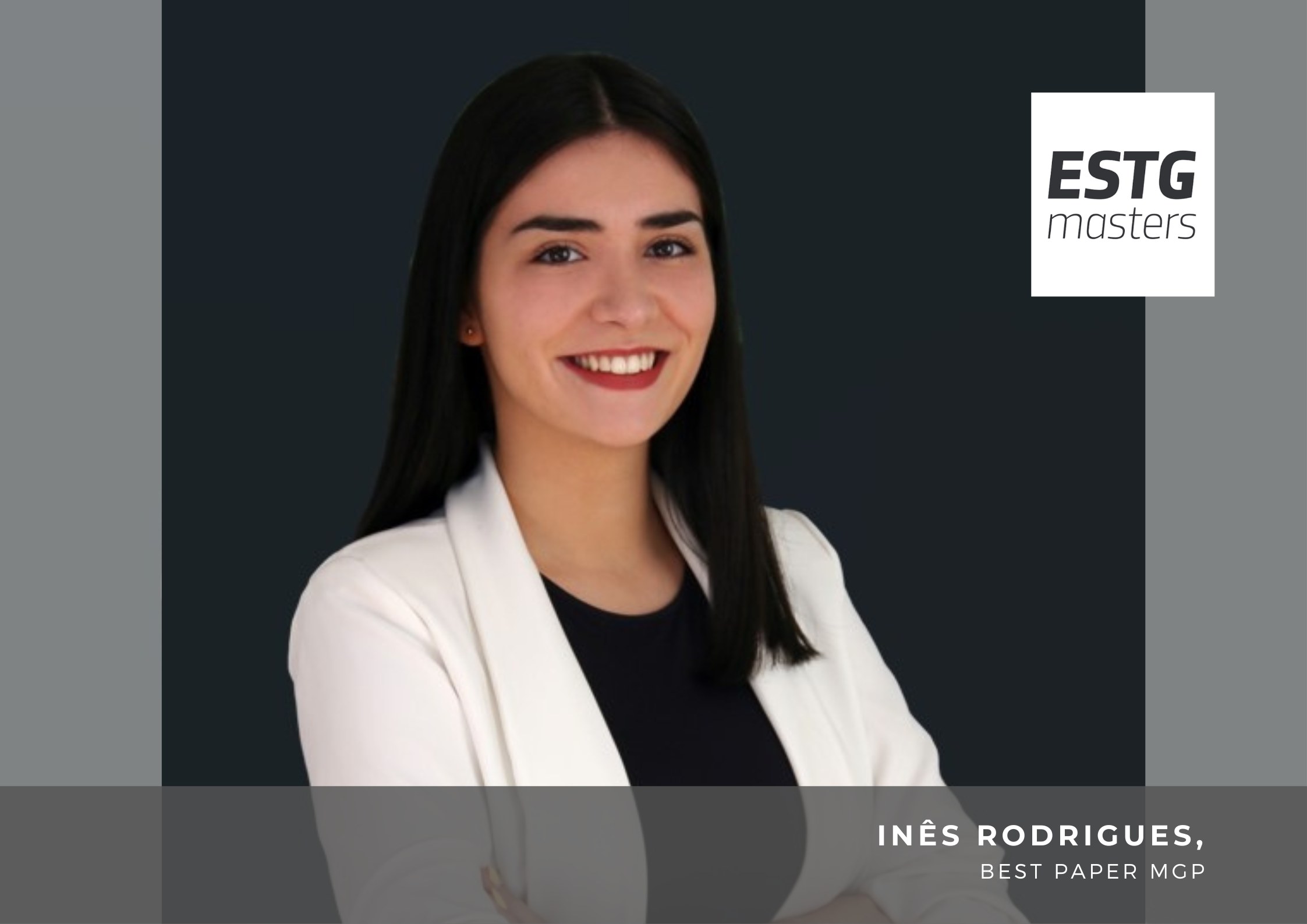 Inês Rodrigues venceu prémio Best Paper no ESTG Masters — ESTG - Escola ...